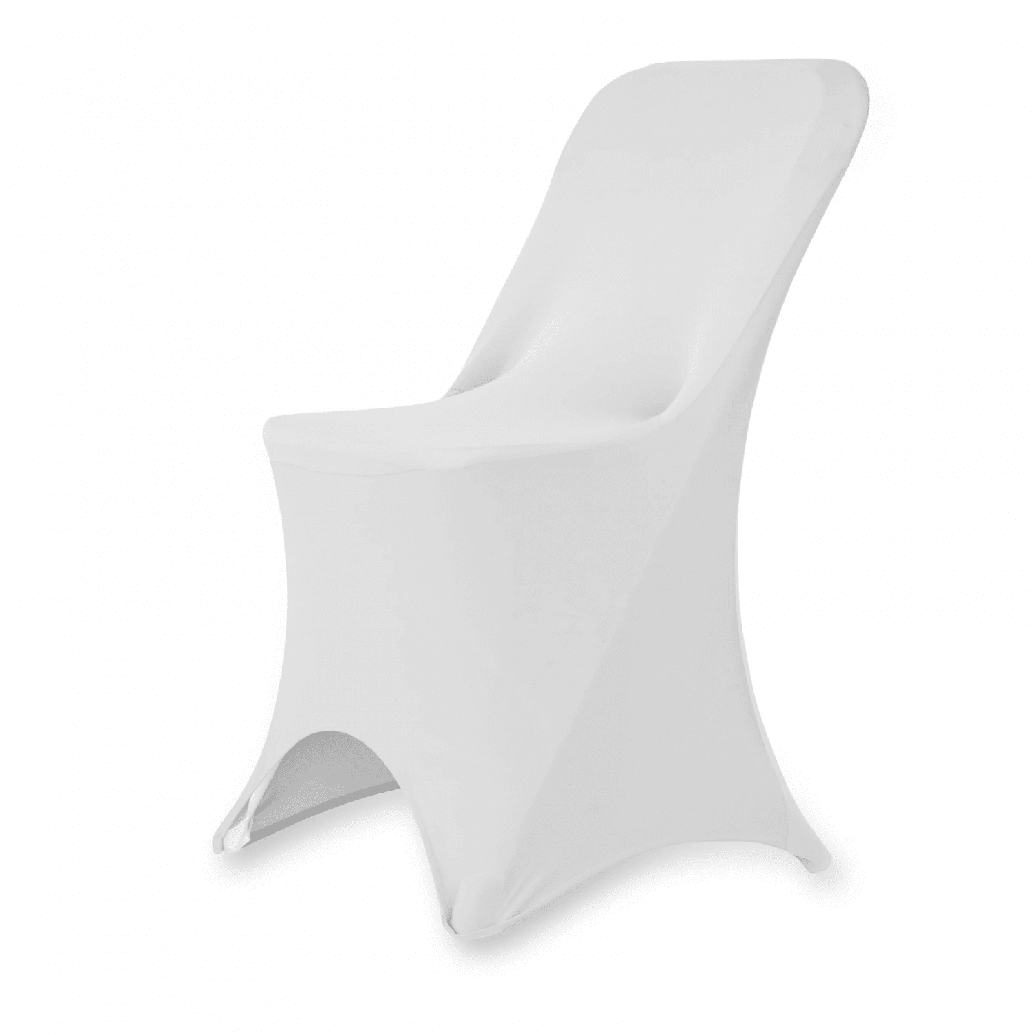 White Spandex Chair Cover Rental - ASAP Linen